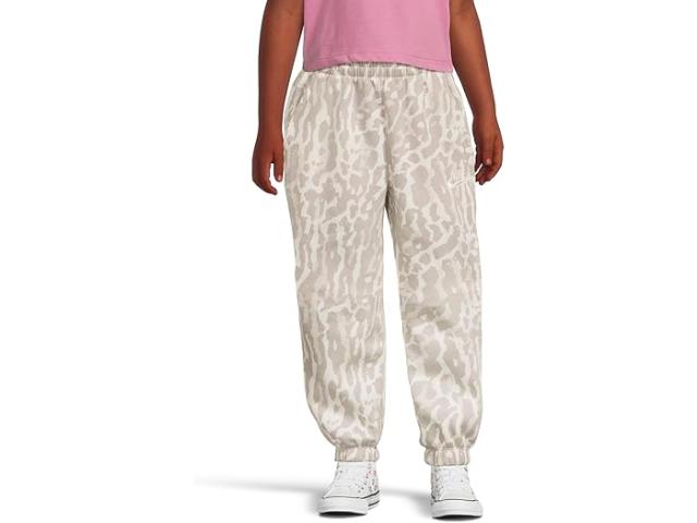 (取寄) ナイキ キッズ キッズ スポーツウェア クラブ フリース プリンテッド ルーズ パンツ (リトル キッド/ビッグ キッド) Nike Kids kids Sportswear Club Fleece Printed Loose Pants (Little Kid/Big Kid) College Grey/Sail