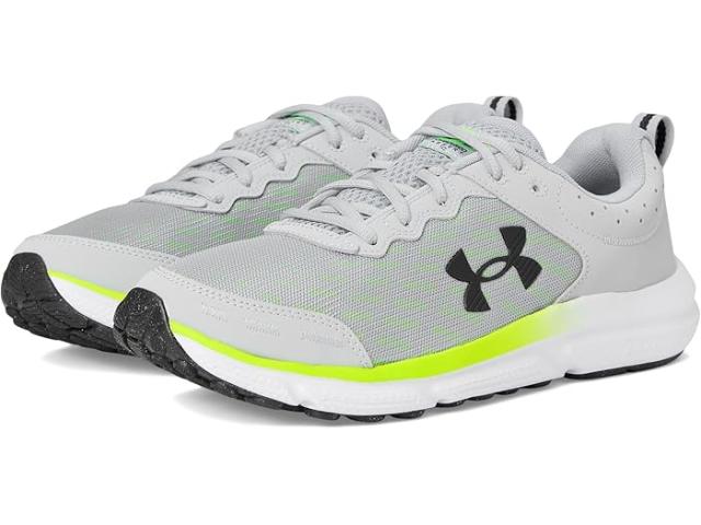 (取寄) アンダーアーマー メンズ チャージド アサート 10 Under Armour men Charged Assert 10 Mod Gray/High Vis Yellow/Black