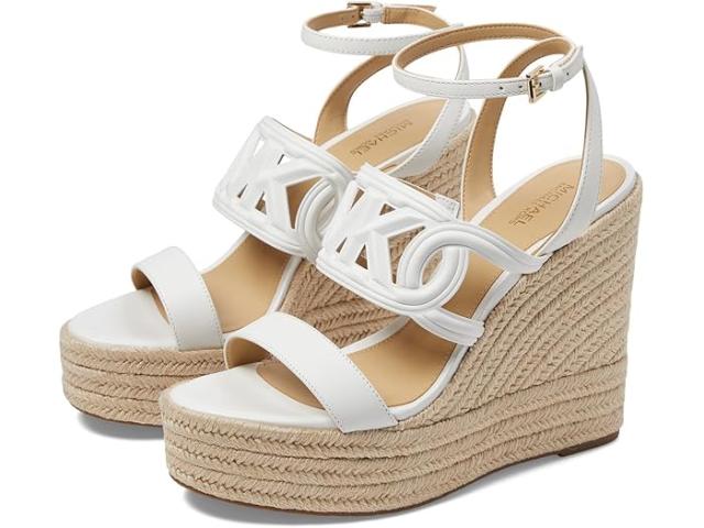 (取寄) マイケルコース レディース アルマ ウェッジ エスパドリーユ MICHAEL Michael Kors women Alma Wedge Espadrille Optic White