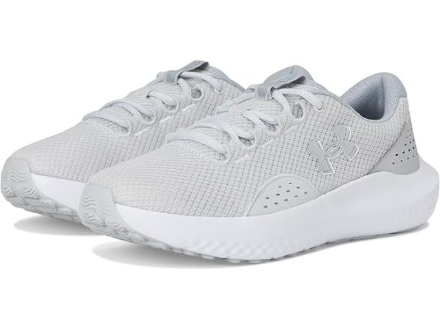 (取寄) アンダーアーマー レディース チャージド サージ 4 Under Armour women Charged Surge 4 Halo Gray/llic Silver/llic Silver