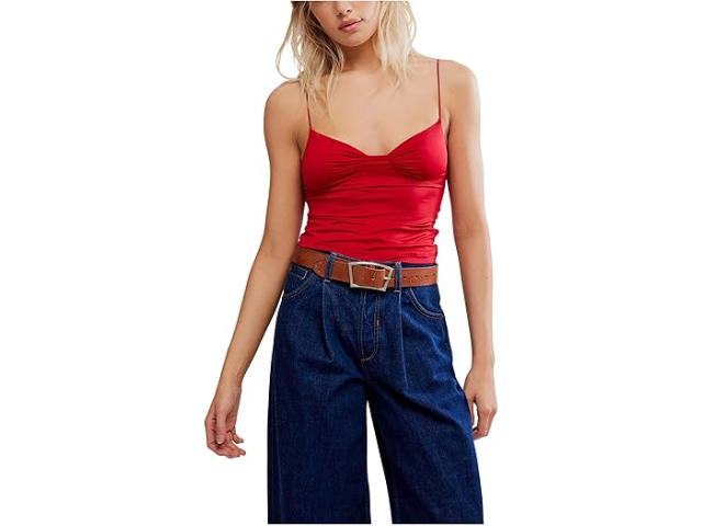 (取寄) フリーピープル レディース マイ ウェイ トライアングル カミ Free People women My Way Triangle Cami Deep Cherry