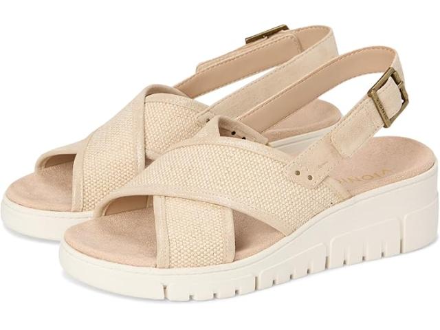 (取寄) バイオニック レディース アップタウン ソノマ VIONIC women Uptown Sonoma Beige Canvas