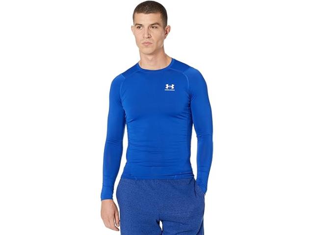 (取寄) アンダーアーマー メンズ ヒートギア アーマー コンプレッション ロング スリーブ Under Armour men Under Armour Heatgear Armour Compression Long Sleeve /White
