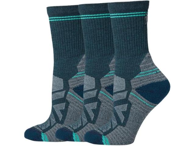 (取寄) スマートウール レディース ハイク ライト クッション クルー ソックス マルチパック Smartwool women Hike Light Cushion Crew Socks Multipack Twilight Blue