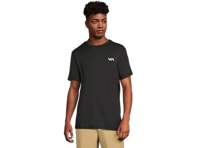 (取寄) ルーカ メンズ スポーツ ベント ショート スリーブ RVCA men Sport Vent Short Sleeve Black