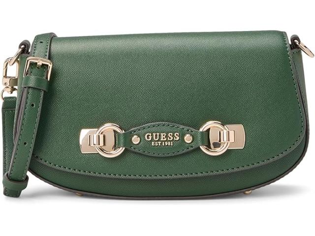 (取寄) ゲス レディース フラップ クロスボディ GUESS women Mimina Flap Crossbody Forest