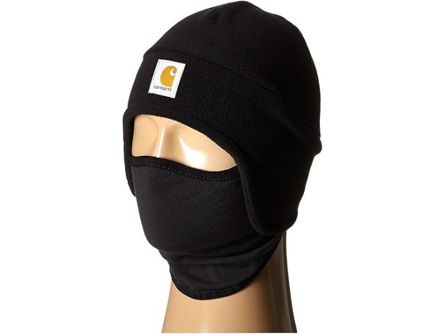 (取寄) カーハート メンズ フリース 2イン1 ヘッドウェア Carhartt men Fleece 2-in-1 Headwear Black
