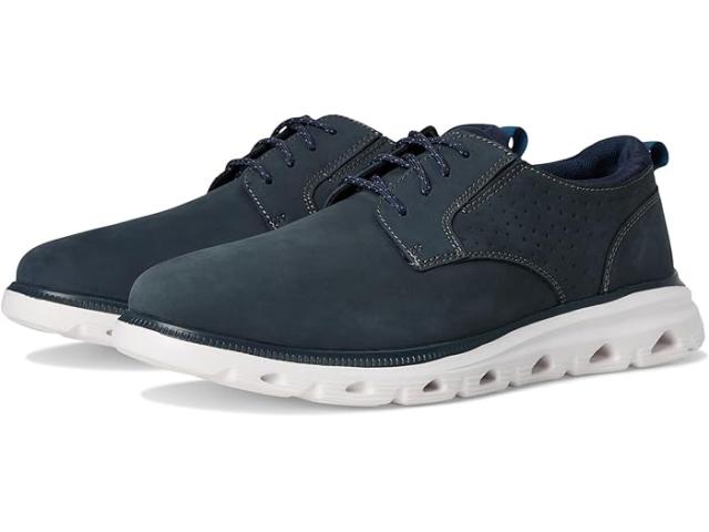 (取寄) ジョンストン&マーフィー メンズ ジェンキンス プレーン トゥ Johnston & Murphy men Jenkins Plain Toe Navy Nubuck