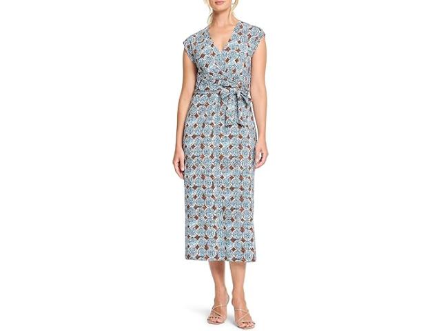 (取寄) ニックゾー レディース サンド ダラー ステラ ドレス NIC+ZOE women Sand Dollar Stella Dress Blue Multi