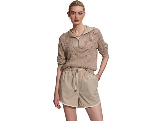 (取寄) バーリー レディース ビリー 1/2 ジップ ニット Varley women Varley Billie 1/2 Zip Knit Cashmere Stone