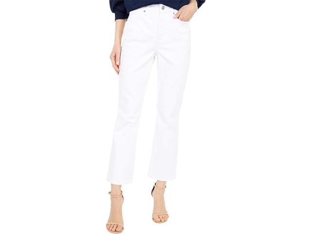 (取寄) エヌワイディージェイ レディース スリム ブーツカット アンクル ジーンズ イン オプティック ホワイト NYDJ women NYDJ Slim Bootcut Ankle Jeans in Optic White Optic White