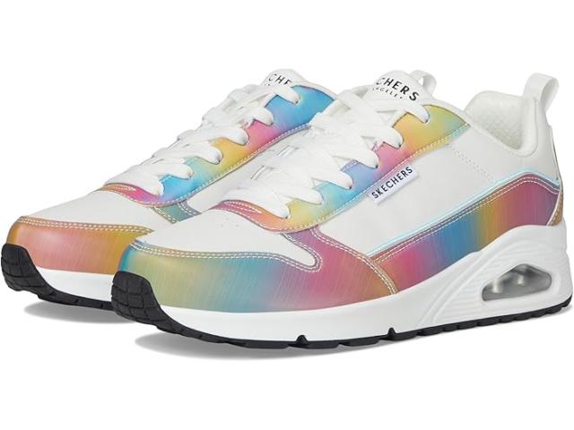 (取寄) スケッチャーズ レディース ウノ - オパルセント SKECHERS women Uno - Opalescent White Multi
