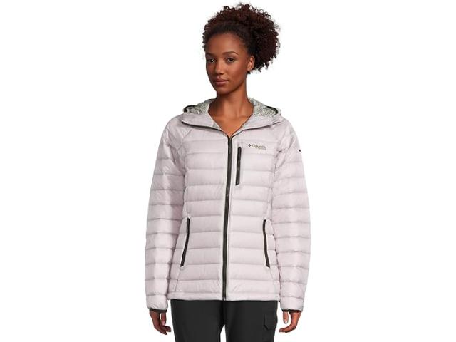 (取寄) コロンビア レディース アークティク クレスト ダウン フーデット ジャケット Columbia women Arctic Crest Down Hooded Jacket Lavender Pearl