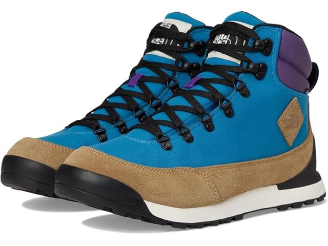 (取寄) ノースフェイス メンズ バックトゥバークレー Iv テキスタイル Wp The North Face men Back-To-Berkeley IV Textile WP Dusk Blue/TNF Black