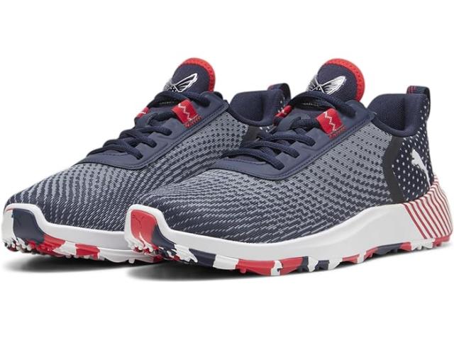 (取寄) プーマ ゴルフ メンズ プーマ X ヴァリション フュージョン クラッシュ スポーツ PUMA Golf men Puma X Volition Fusion Crush Sport Deep Navy/Strong Red/Puma White