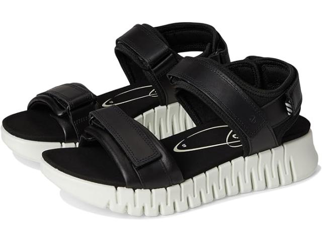 (取寄) エコー レディース グルーブ ソル サンダル ECCO women Gruuv Sol Sandal Black