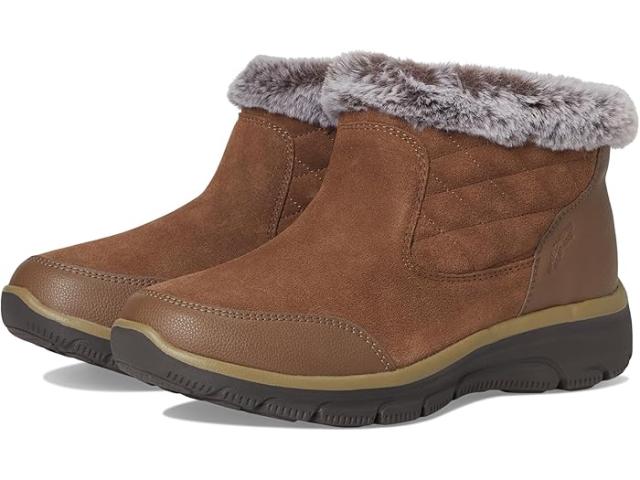 (取寄) スケッチャーズ レディース イージー ゴーイング - スモール ハンズ フリー スリップインズ SKECHERS women Easy Going - Small Towns Hands Free Slip-ins Chocolate