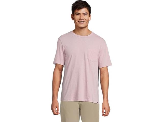 (取寄) ファリティ メンズ サンウォッシュド ポケット ティー Faherty men Sunwashed Pocket Tee Vista Plum