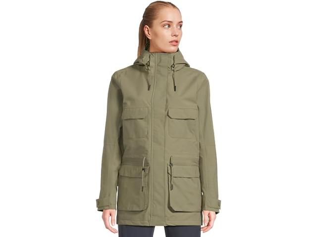 (取寄) ヘリーハンセン レディース エスケープ ユーティリティ レインコート Helly Hansen women Escape Utility Raincoat Green