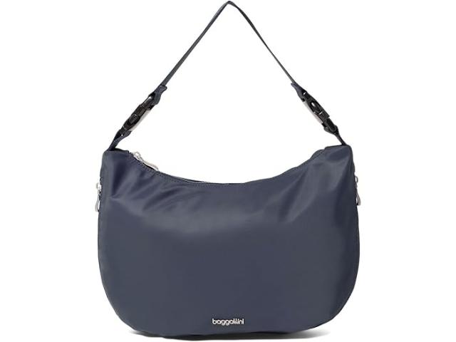 (取寄) バッガリーニ レディース クレセント コンバーチブル ホーボー Baggallini women Crescent Convertible Hobo French Navy Twill