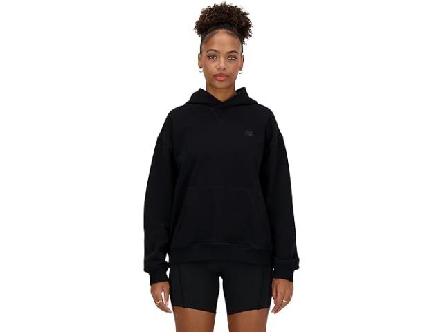 (取寄) ニューバランス レディース アスレチックス フレンチ テリー ブーディ New Balance women Athletics French Terry Hoodie Black
