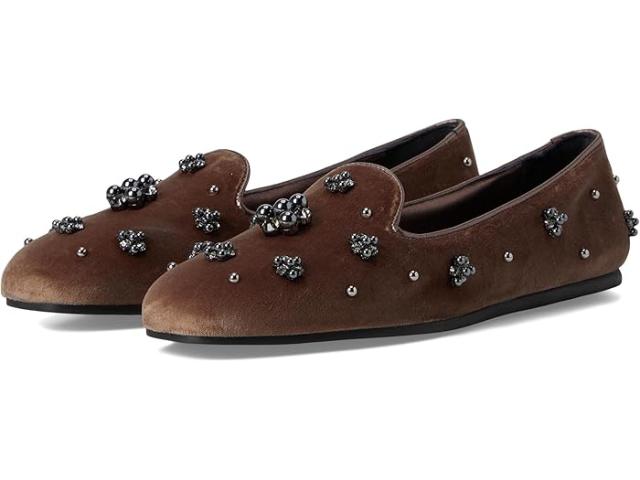 (取寄) スチュアート ワイツマン レディース ポッピー ローファーズ Stuart Weitzman women Poppy Loafers Taupe/Graphite/Black