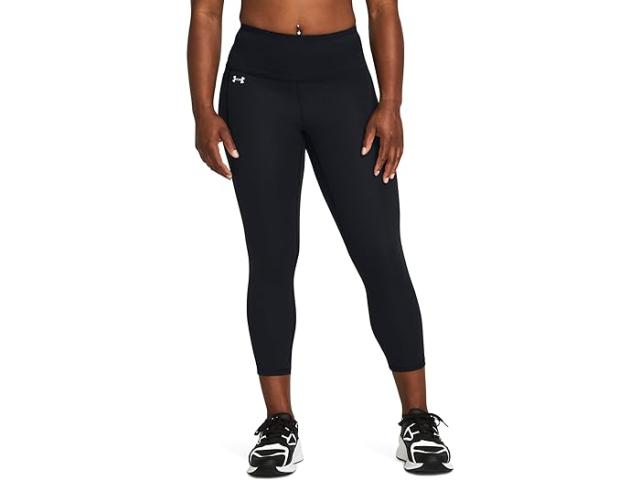 (取寄) アンダーアーマー レディース モーション カプリ レギンス Under Armour women Motion Capri Leggings Black/White