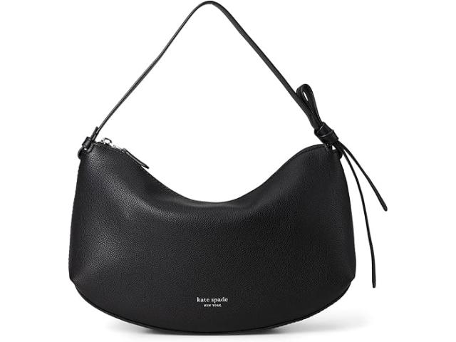 (取寄) ケイトスペード レディース ループ ペブルド レザー ショルダー バッグ Kate Spade New York women Loop Pebbled Leather Shoulder Bag Black