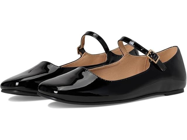 (取寄) ジュルネ コレクション レディース キャリー フラッツ Journee Collection women Carrie Flat Patent/Black