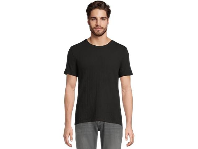 (取寄) ジョン バルベイトス メンズ クルー John Varvatos men Brasse Crew K7009W25 Black