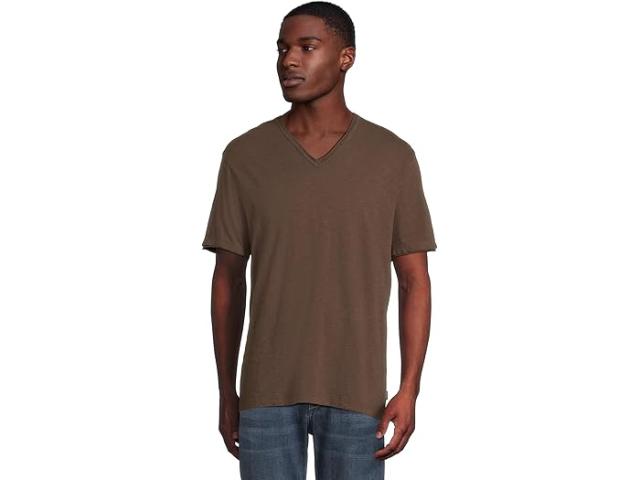 (取寄) ジョン バルベイトス メンズ マイルズ V-ネック John Varvatos men Miles V-Neck K3595W25 Dark Brown