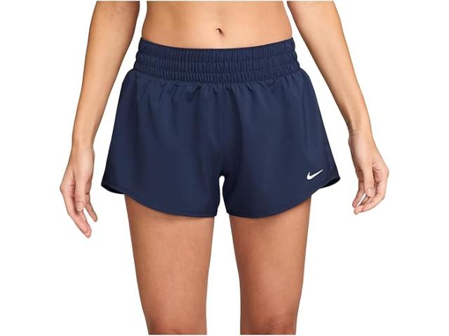 (取寄) ナイキ レディース ワン ドライ-フィット ミッドライズ 3 ブリーフ-ラインド ショーツ Nike women One Dri-FIT Mid-Rise 3