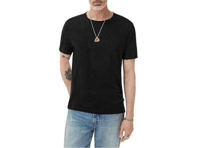 (取寄) ジョン バルベイトス メンズ スタンレー クルー John Varvatos men Stanley Crew Black