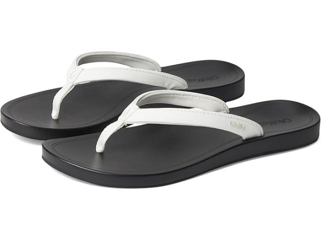 (取寄) オルカイ レディース  OluKai women 'Uiki Bright White/Lava Rock