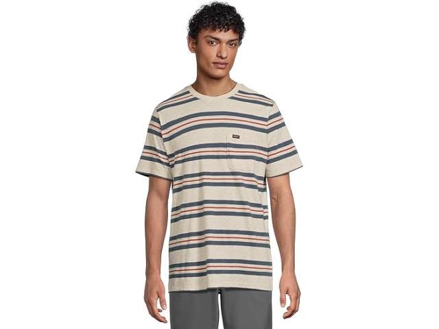 (取寄) ルーカ メンズ マグノリア クルー ショート スリーブ RVCA men Magnolia Crew Short Sleeve Ceramic