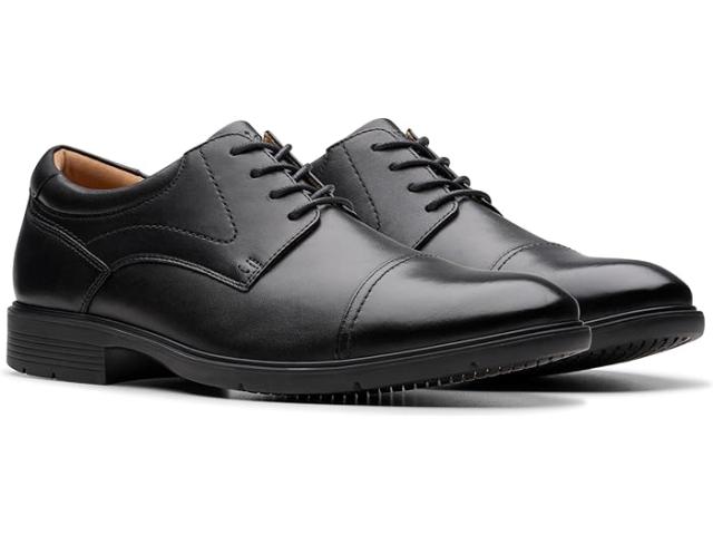 (取寄) クラークス メンズ キャップ Clarks men Eldredge Cap Black Leather