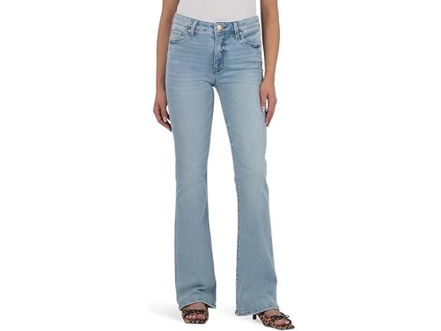 (取寄) カット フロム ザ クロス レディース アナ ハイ ライズ ファブ AB フレア-ベイビー Dn オール オーバー KUT from the Kloth womens Ana High Rise Fab Ab Flare-Baby Dn All Over Fun