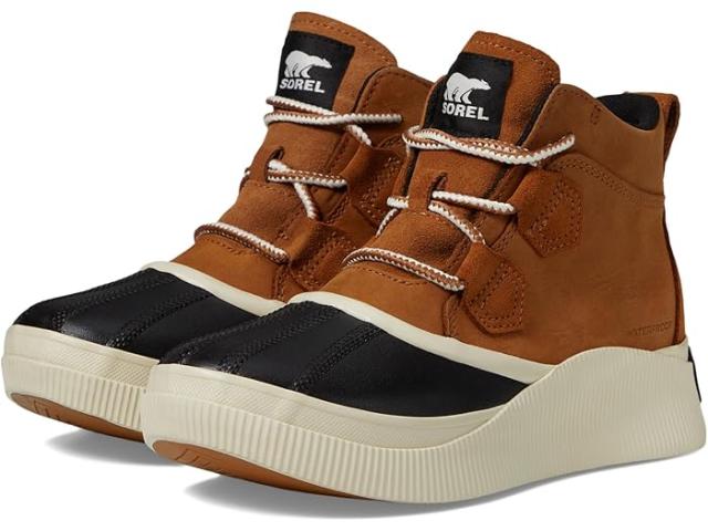 (取寄) ソレル レディース アウト n アバウト Iv クラシック ウォータープルーフ SOREL women SOREL Out N About IV Classic Waterproof Taffy/Black