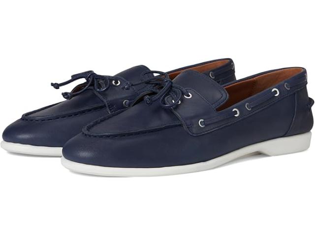 (取寄) エアロソールズ レディース  Aerosoles women Barita Navy Leather (white Outsole)