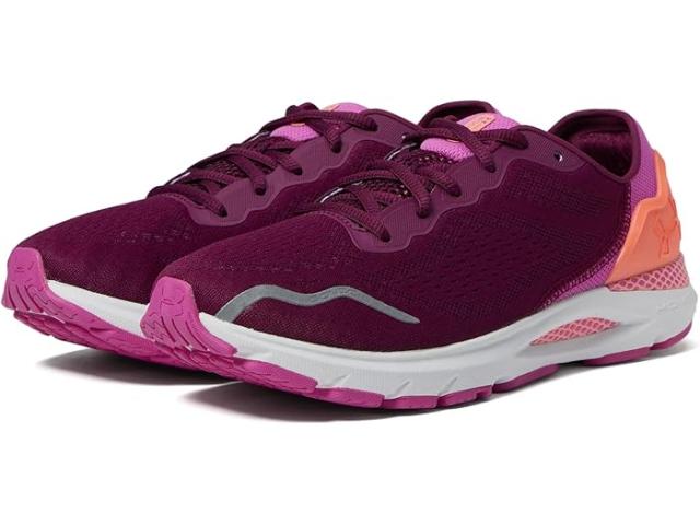 (取寄) アンダーアーマー レディース ホバー ソニック 6 Under Armour women Under Armour HOVR Sonic 6 Purple Gemini/Vivid Magenta/Flare Orange