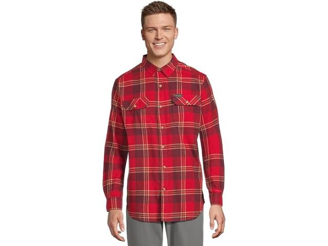 (取寄) コロンビア メンズ フレア ガン ストレッチ フランネル Columbia men Flare Gun Stretch Flannel Mountain Red Trails Edge Plaid