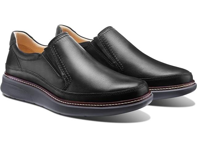 (取寄) サミュエル ハバード メンズ ラファエル スリッポン Samuel Hubbard men Rafael Slip-On Black Leather