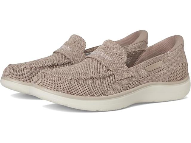 (取寄) スケッチャーズ パフォーマンス レディース オン-ザ-ゴー ハンズ フリー スリップインズ レディエント - ボニー SKECHERS Performance women On-The-Go Hands Free Slip-ins Radiant - Bonnie Taupe