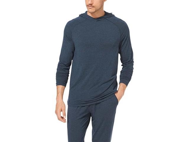 (取寄) トミー ジョン メンズ ラウンジ ブーディ  John men Lounge Hoodie Dress Blues Heather