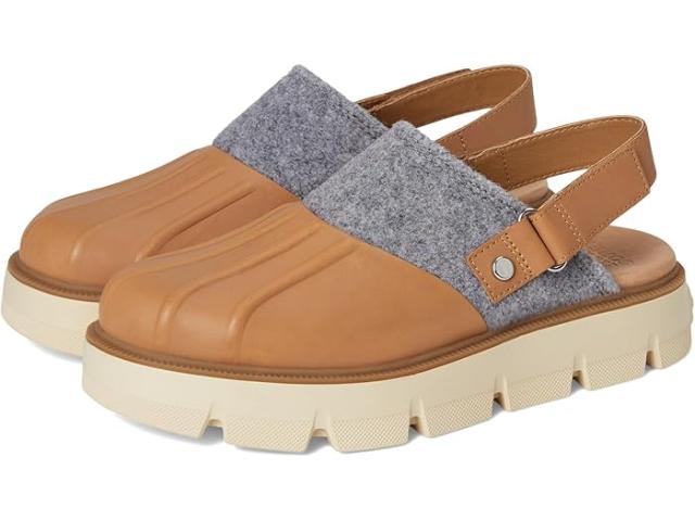 (取寄) ソレル レディース レイン CB クロッグ スリングバック SOREL women Rein Cb Clog Slingback Tawny Buff/Bleached Ceramic