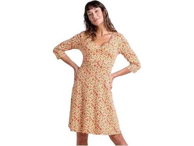 (取寄) トードアンドコー レディース ロザリンダ ドレス Toad&Co women Rosalinda Dress Gourd Ikat Print
