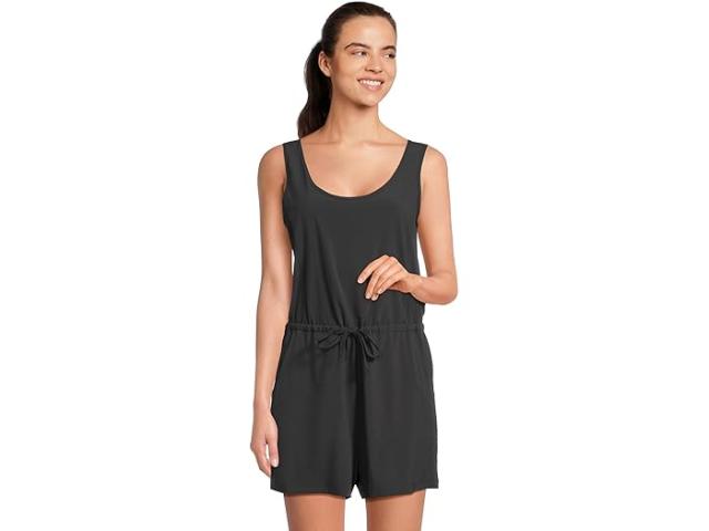 (取寄) トードアンドコー レディース サンキスド リヴィ スリーブレス ロンパー Toad&Co women Sunkissed Livvy Sleeveless Romper Black1
