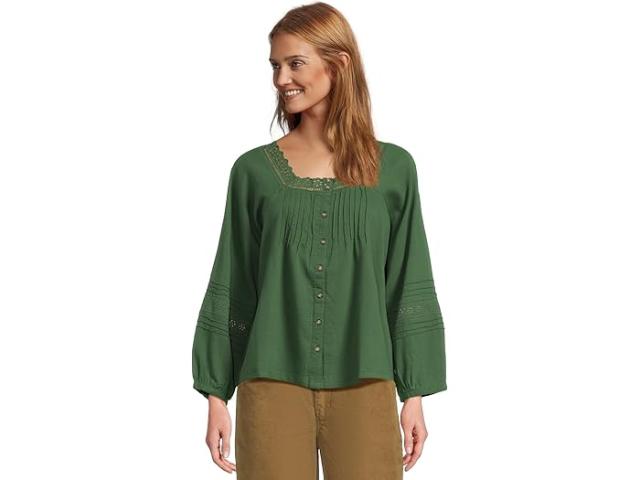 (取寄) トードアンドコー レディース マンザナ ペザント ロング スリーブ シャツ Toad&Co women Manzana Peasant Long Sleeve Shirt Pasture