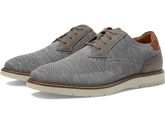 (取寄) フローシャイム メンズ ヴィーブ ニット プレーン トゥ オックスフォード Florsheim men Florsheim Vibe Knit Plain Toe Oxford Gray