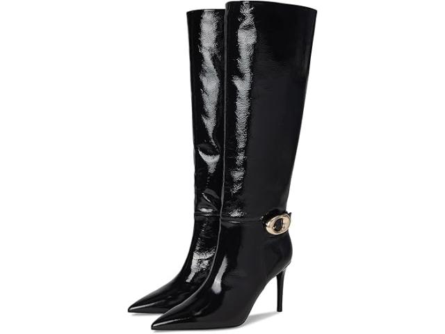 (取寄) スチュアート ワイツマン レディース スチュアート パワー バックル ブーツ Stuart Weitzman women Stuart Power Buckle Boots Black